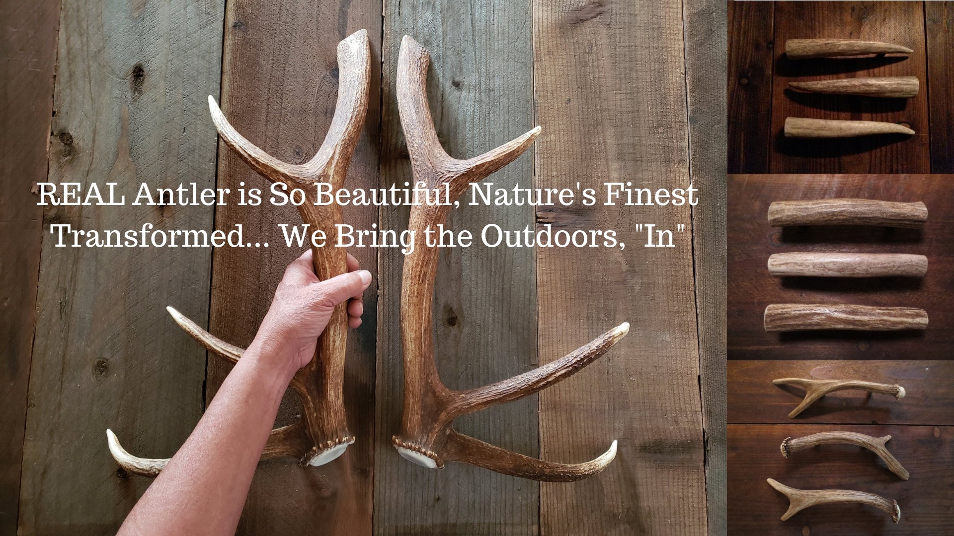 The Finest Antler Handles, Pulls and Knobs by Antler Artisans